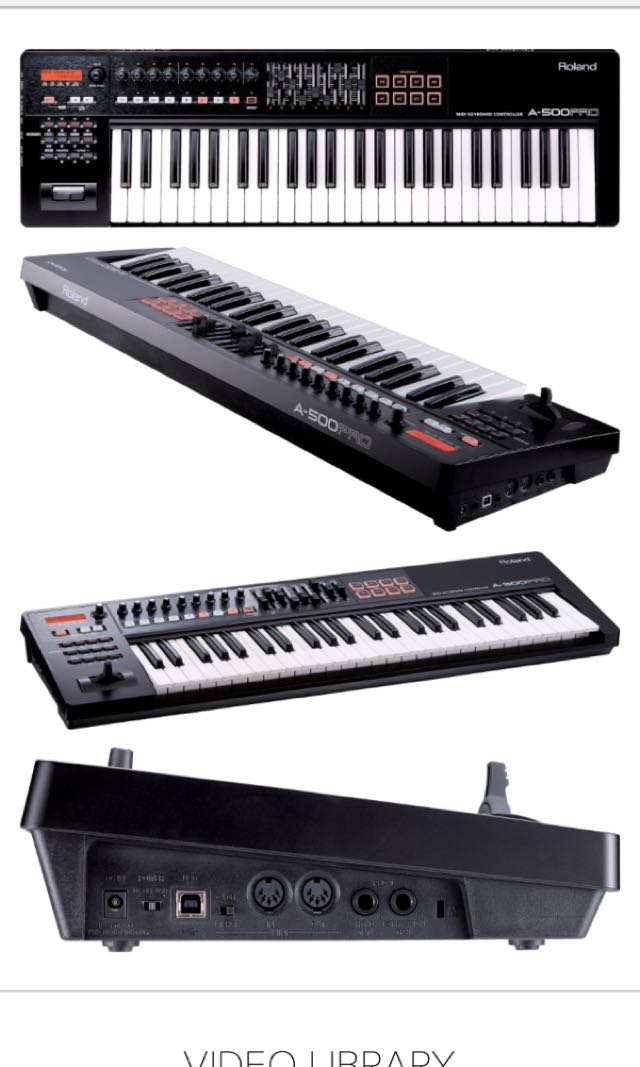 Roland A-500pro, Hobbies & Toys, Music & Media, Musical Instruments on ...