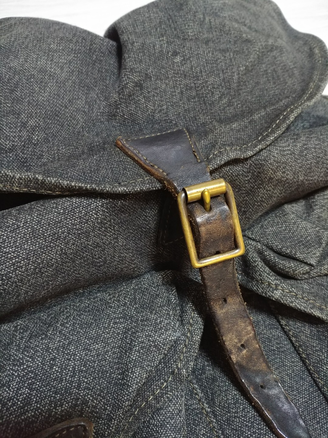 RRL / Double RL Canvas Canyon Backpack, 名牌, 手袋及銀包 - Carousell