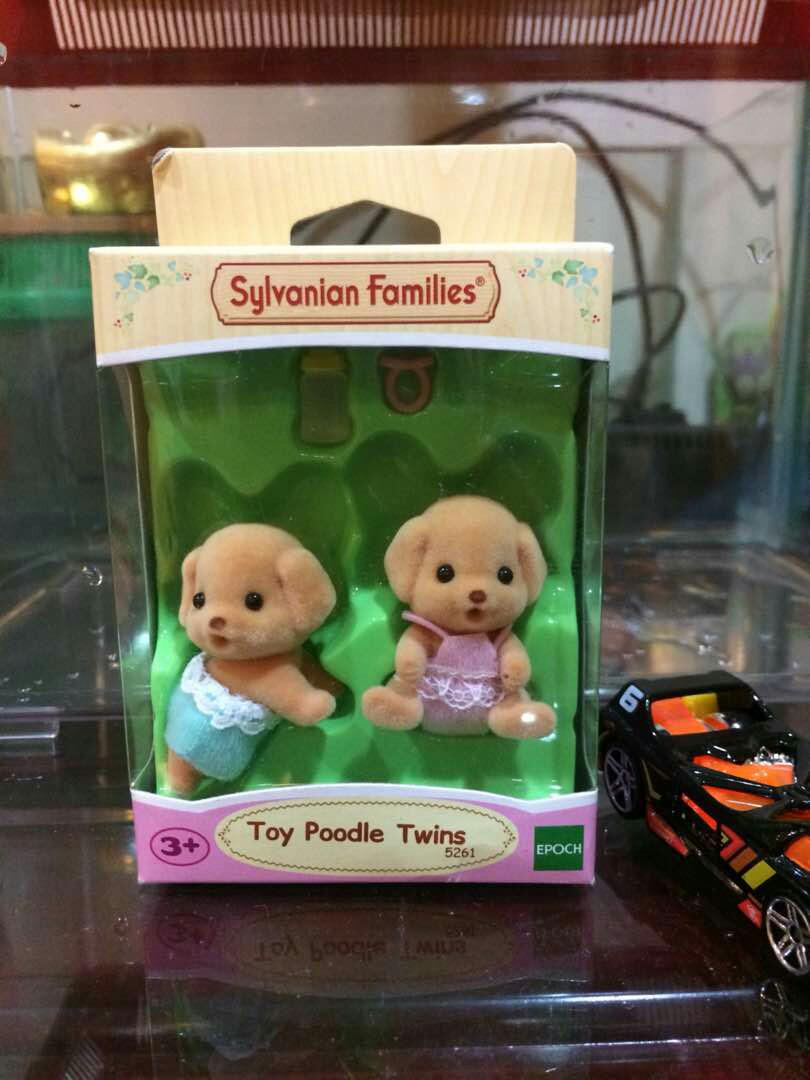 Sylvanian Families - Poodles Twin, Hobbies & Toys, Toys & Games on ...