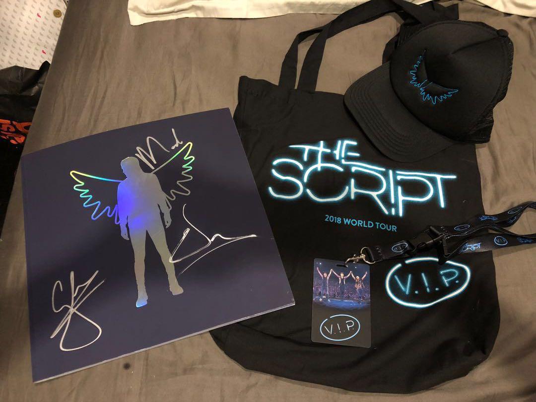The Script Tour VIP set, Hobbies & Toys, Music & Media, Music ...