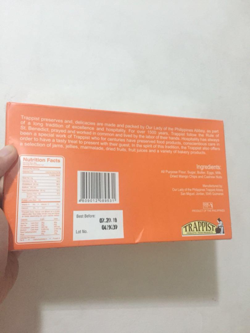 Trappist - Mango Bars (I bought from Guimaras), Food & Drinks, Local ...