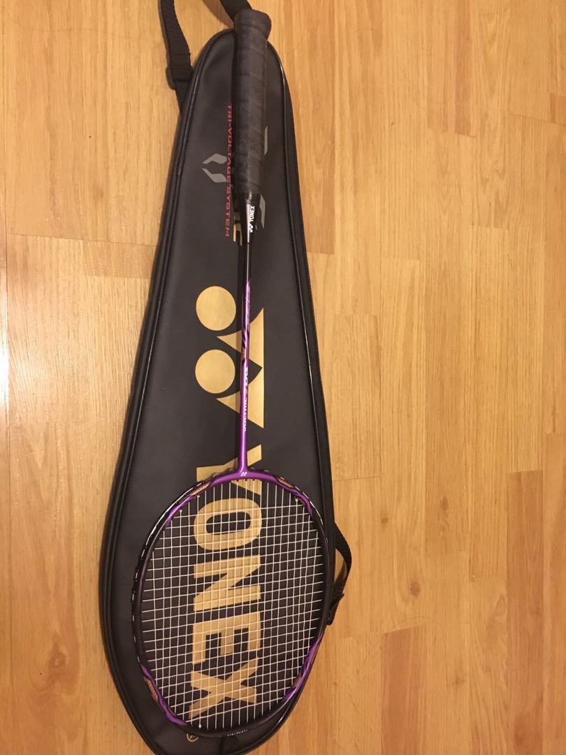 Yonex Badminton Racket （used 2 times only), Sports Equipment, Sports ...