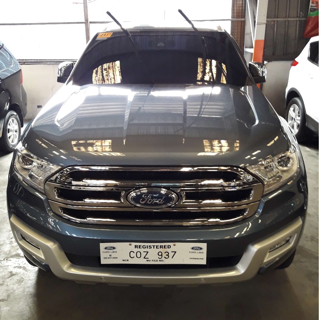 2018 Ford Everest 2.2 Titanium Premium 4x2 Blue AT, Cars for Sale on ...