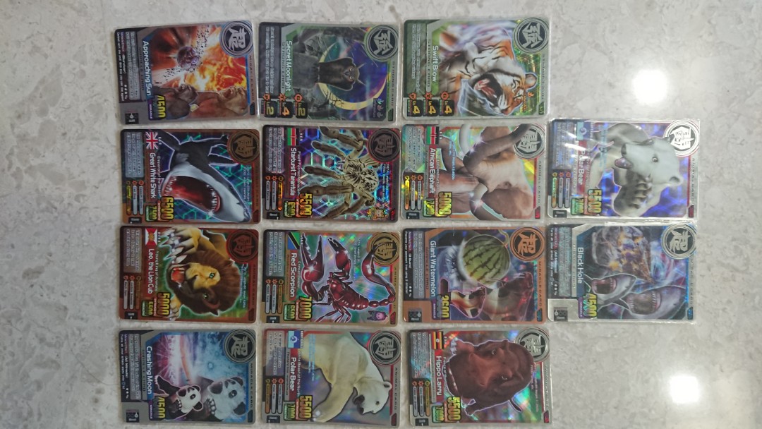 Animal Kaiser Cards, Hobbies & Toys, Toys & Games on Carousell