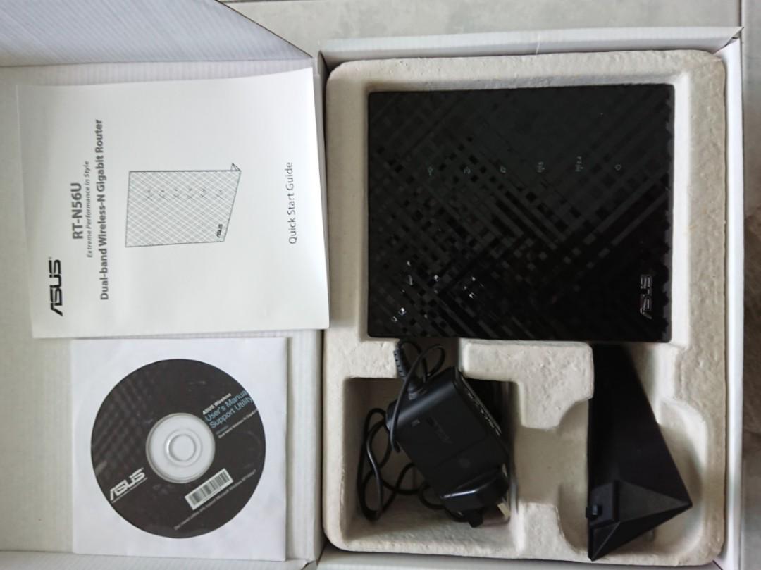 ASUS RT-N65U Dual-band gigabit router (Wireless-N600), Computers & Tech ...