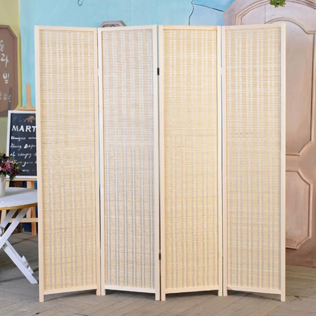 Bamboo Screen Divider/ Screen Partition/ Partition, Furniture & Home ...