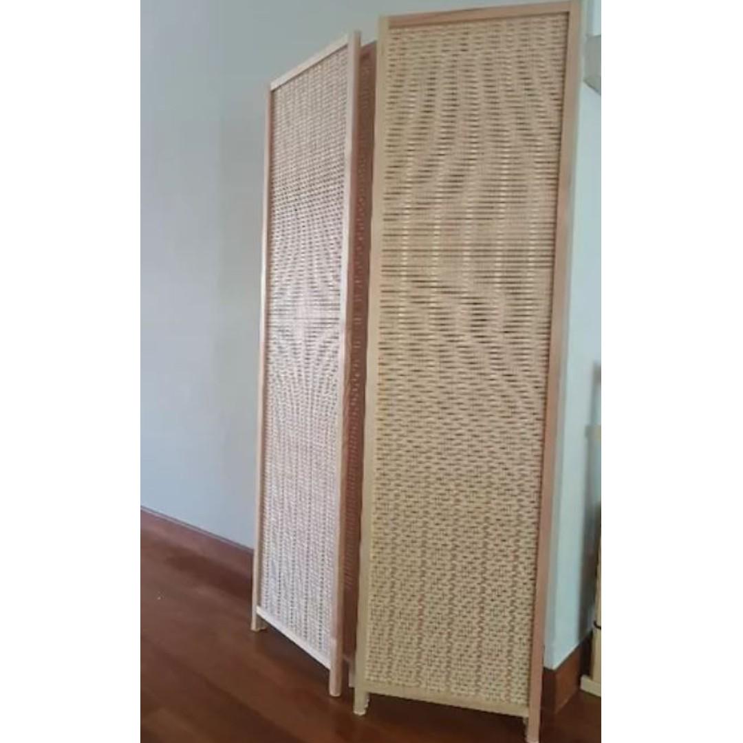 Bamboo Screen Divider/ Screen Partition/ Partition, Furniture & Home ...
