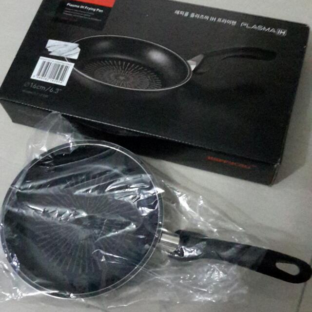 BNIB HappyCall Ultimate IH Plasma Fry Pan, Furniture & Home Living ...