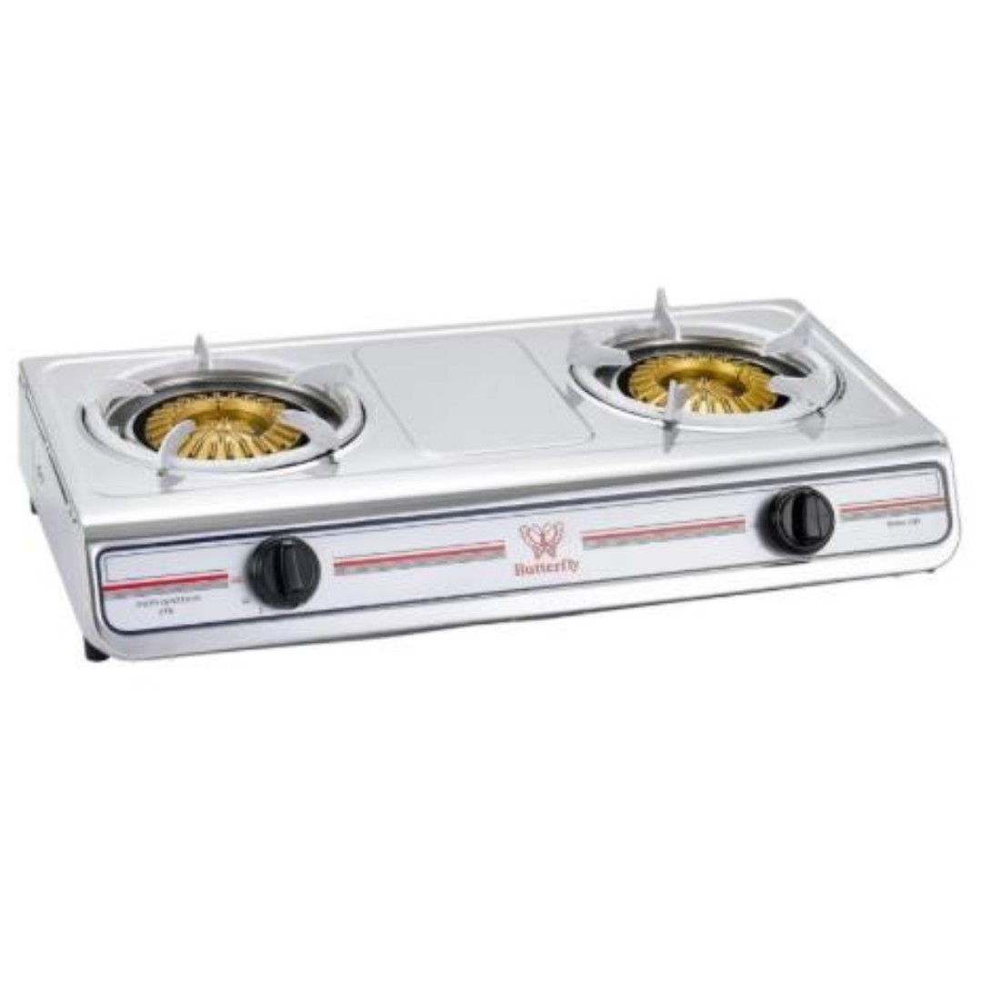 Butterfly 933 double gas cooker, TV & Home Appliances, Kitchen ...