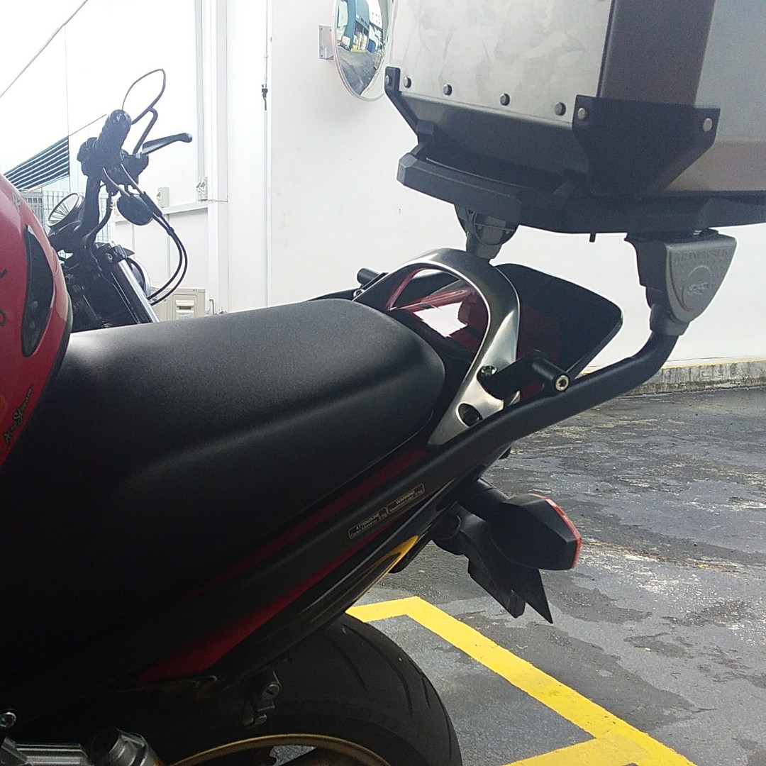 Cb400 revo rack, Motorcycles, Motorcycle Accessories on Carousell