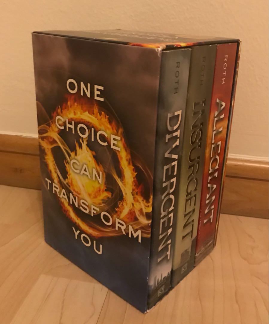 Divergent Series Box Set and Four Character Story, Hobbies & Toys ...