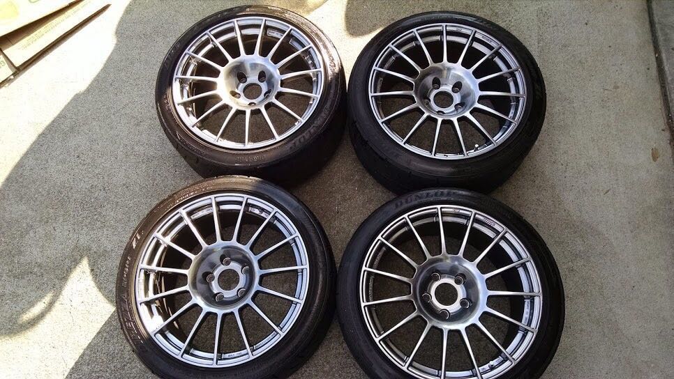 Enkei RCT4 Rims Evo 9, Car Accessories, Tyres & Rims on Carousell