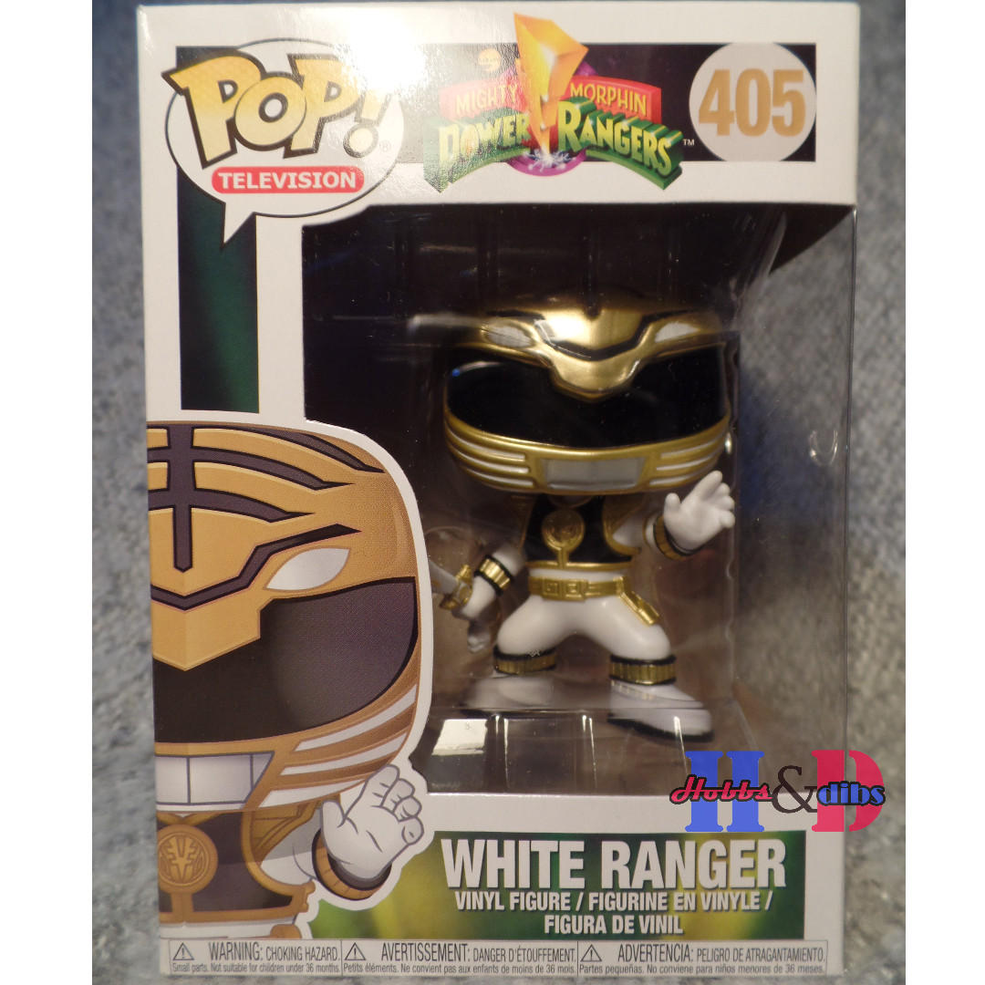 Funko Pop White Ranger, Mighty Morphin Power Rangers, Hobbies & Toys ...