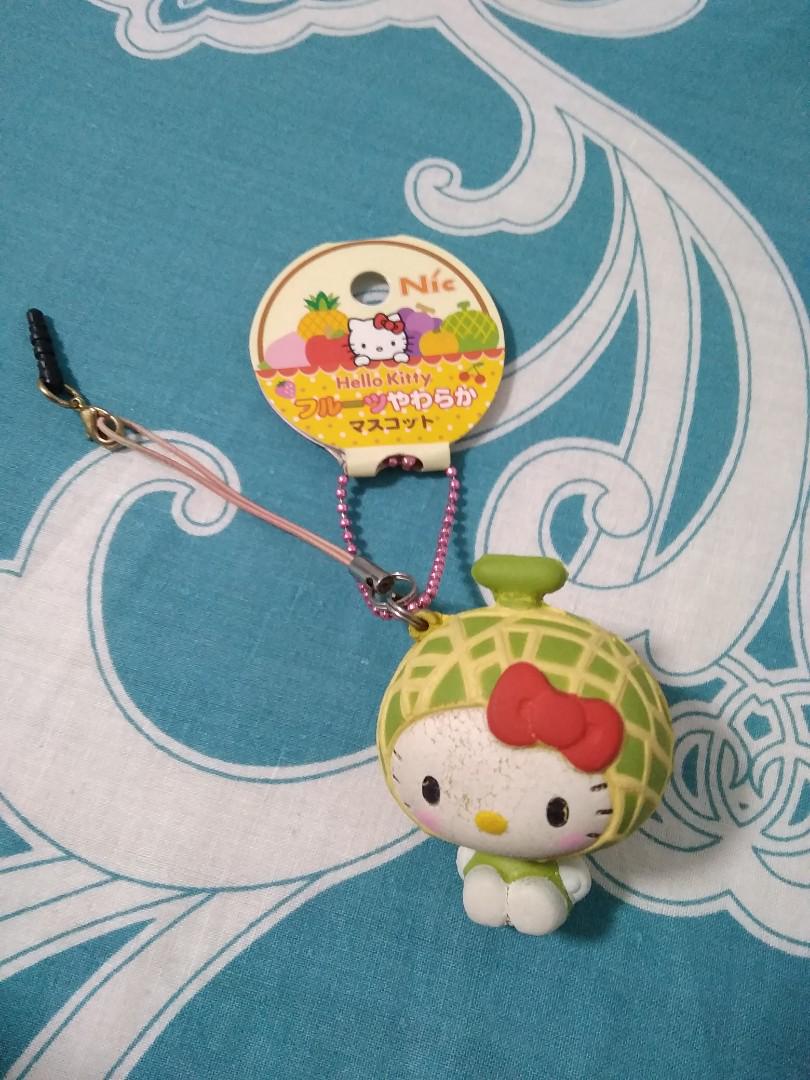 Hello kitty in melon costume, Hobbies & Toys, Toys & Games on Carousell