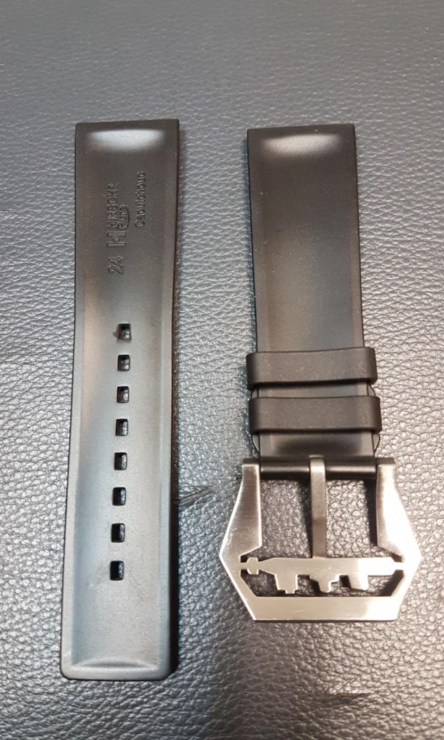 Hirsch Pure Rubber, Luxury, Watches on Carousell