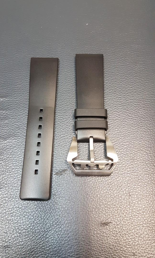 Hirsch Pure Rubber, Luxury, Watches on Carousell