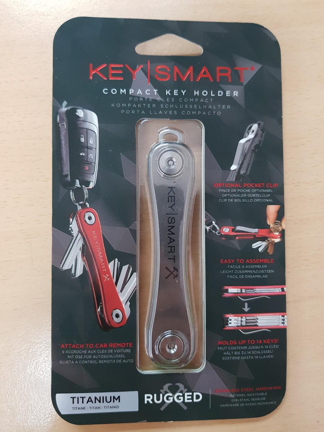 KeySmart Rugged Titanium (Ready Stock, Last Unit), Men's Fashion, Watches & Accessories ...