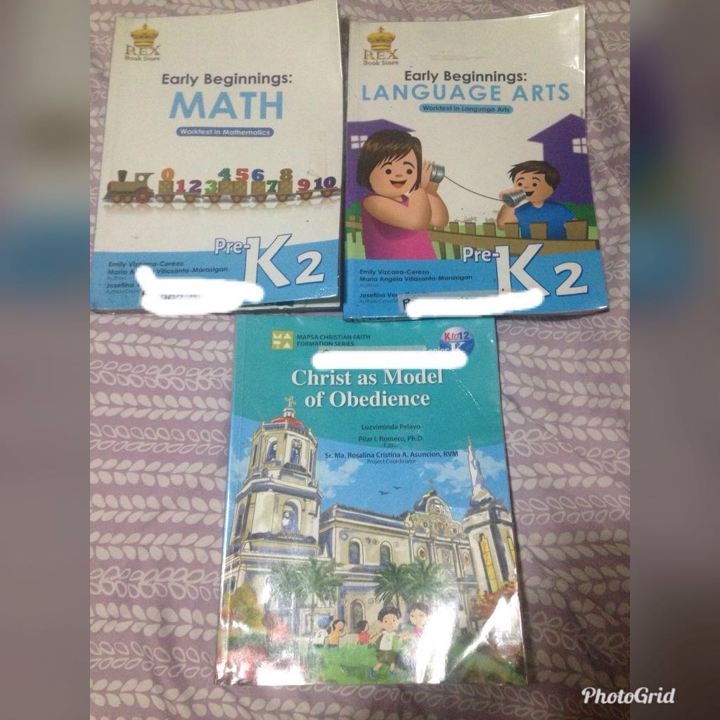 kinder k2 k12 textbooks, Hobbies & Toys, Books & Magazines, Textbooks ...