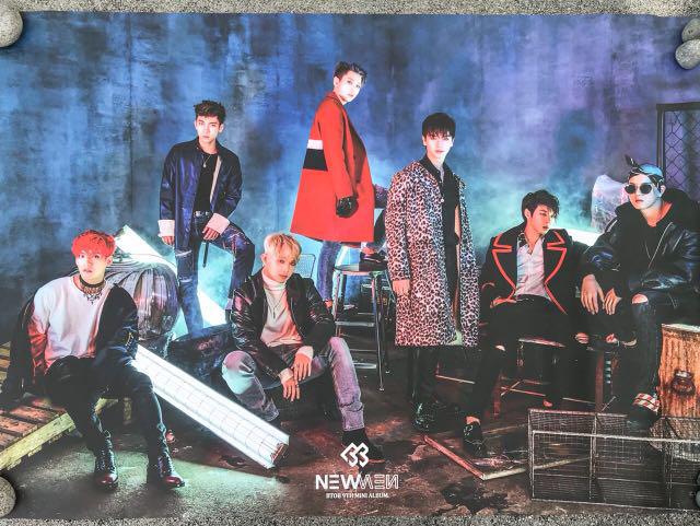 BTOB Poster, Hobbies & Toys, Memorabilia & Collectibles, K-Wave on ...