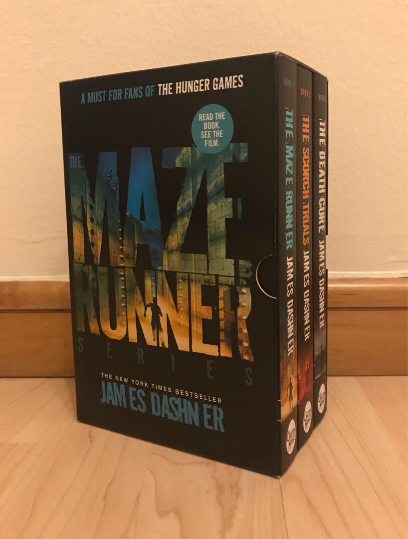 Maze Runner Book Box Set on Carousell