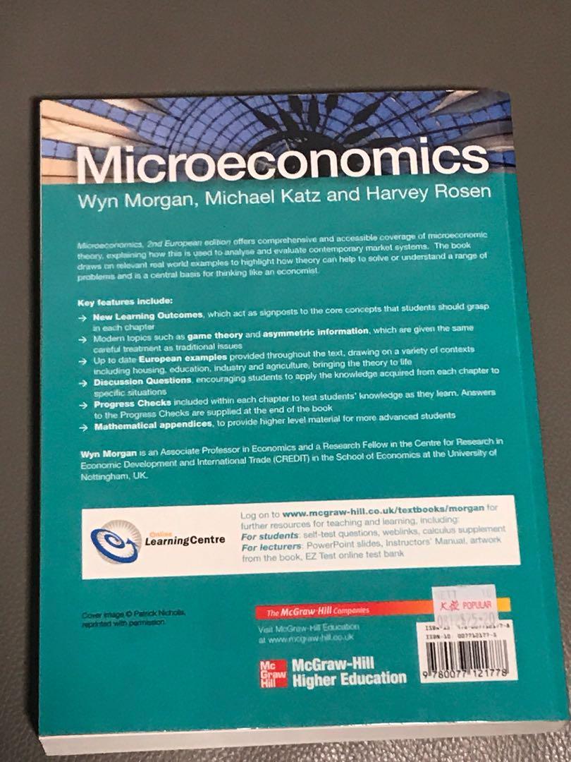 MicroEconomics Textbook, Hobbies & Toys, Books & Magazines, Textbooks ...