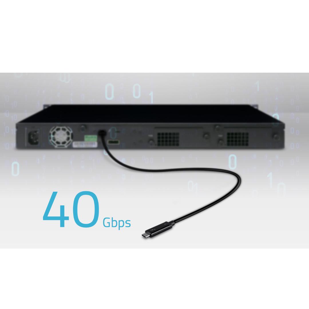 Netstor 1U 2-bay Thunderbolt 3 LTO Backup Enclosure, Electronics ...