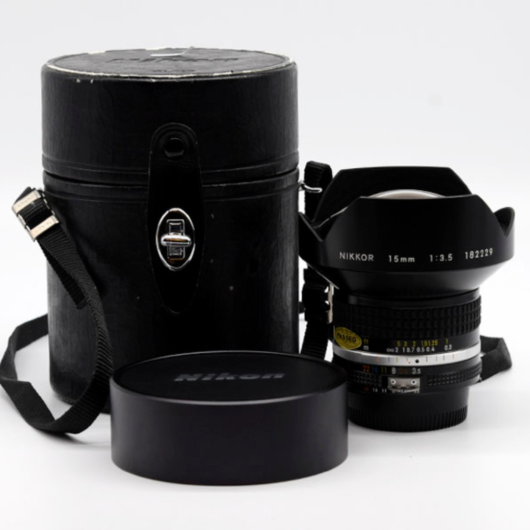 NIKON 15mm f/3.5 15/3.5 NIKKOR AI-s #HK7704, 攝影器材, 鏡頭及裝備 - Carousell