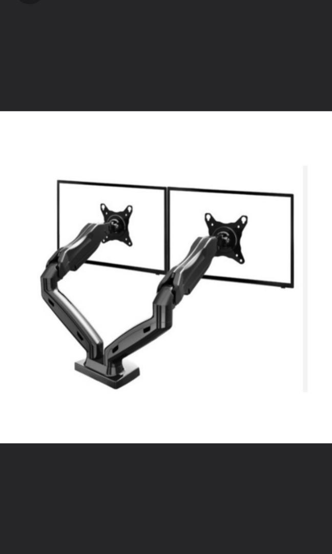 North bayou dual monitor gas strut mount, Electronics, Computer Parts ...