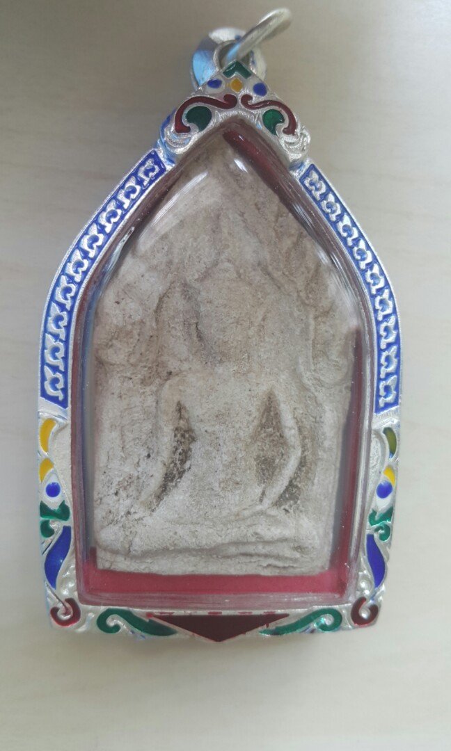 Phur Khun Peng by LP Yen Wat Sra Parian. Rare Red Phor Phan. Nice ...