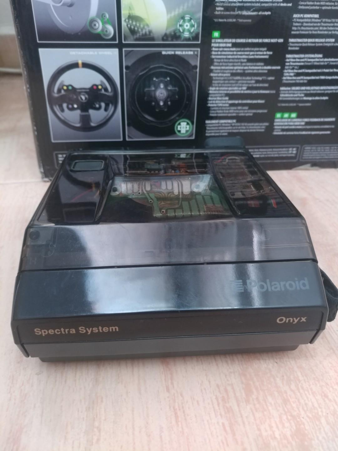 Polaroid Spectra Onyx, Photography, Cameras on Carousell