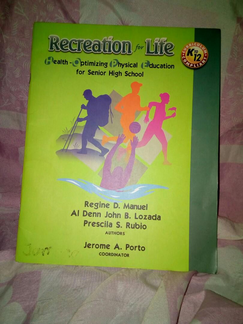 SHS Recreation for Life, Hobbies & Toys, Books & Magazines, Textbooks ...