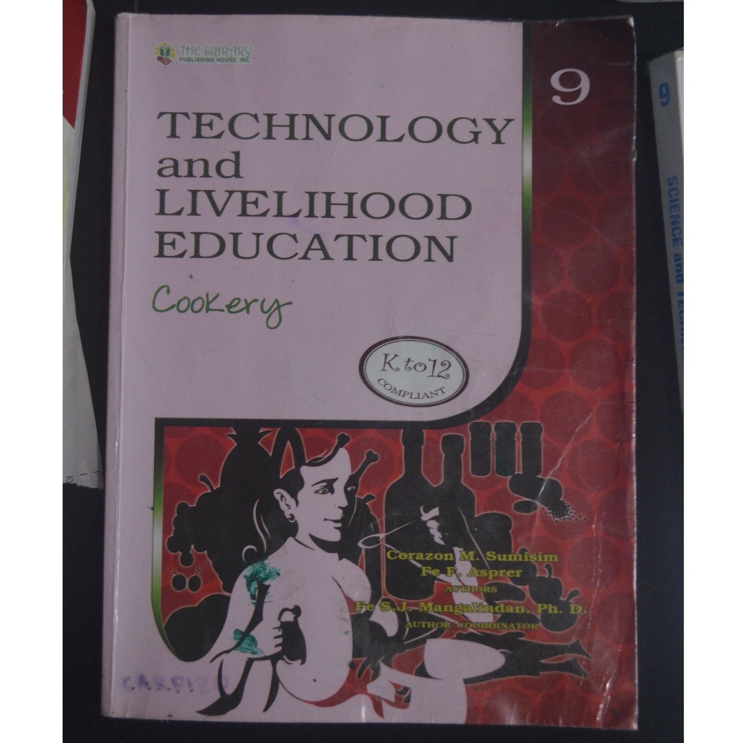 Technology and Livelihood Education Cookery K-12 Grade 9, Hobbies & Toys, Books & Magazines ...