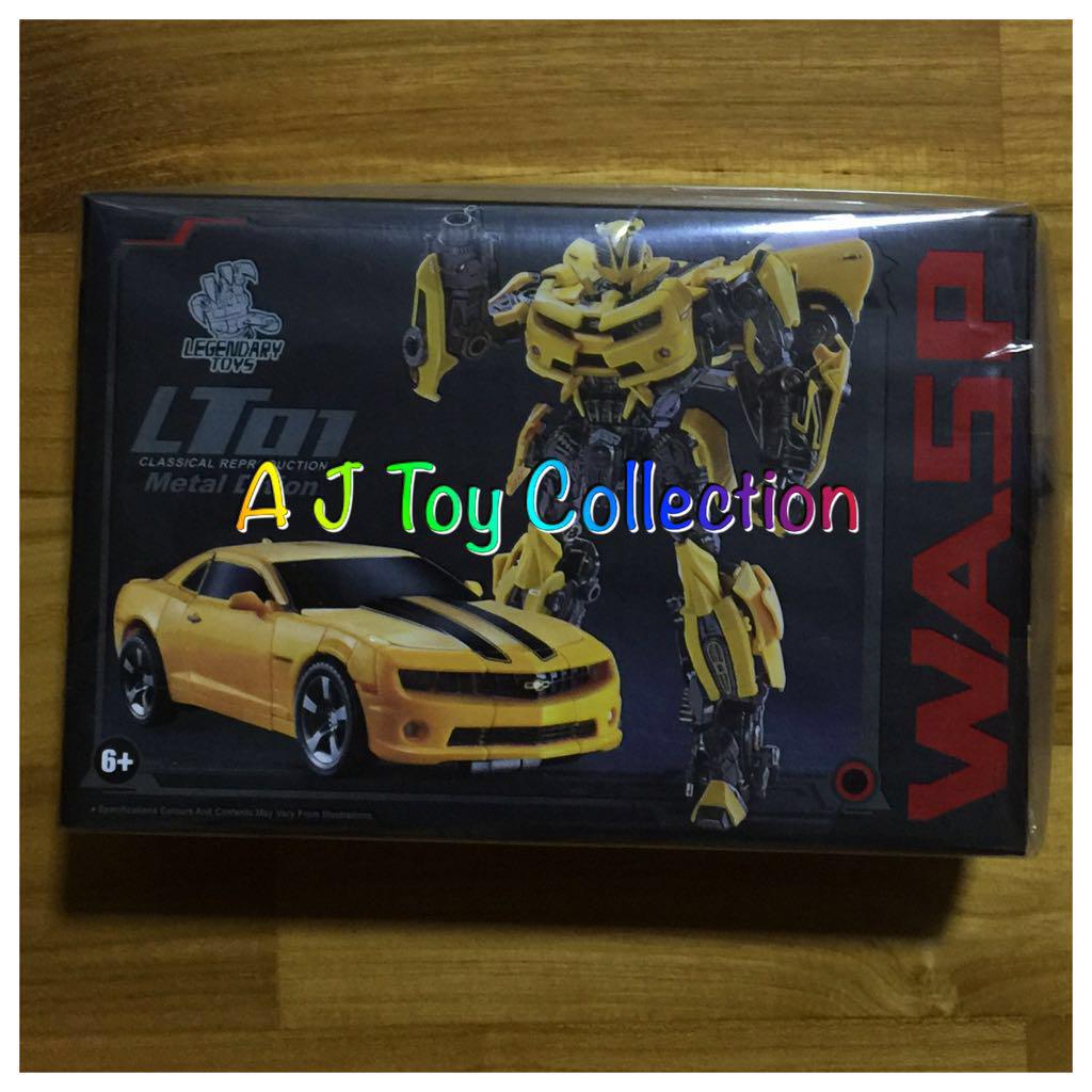 [ In Stock ] Transformers Legendary Toys LT01 Bumblebee with War Hammer ...