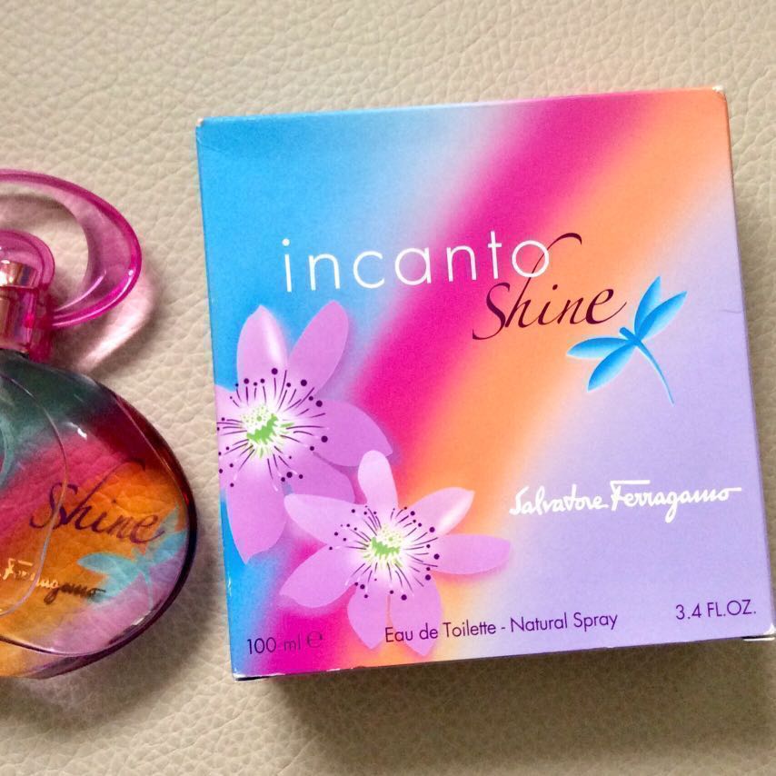 Authentic Salvatore Ferragamo Incanto Shine Perfume 100ml, Beauty ...