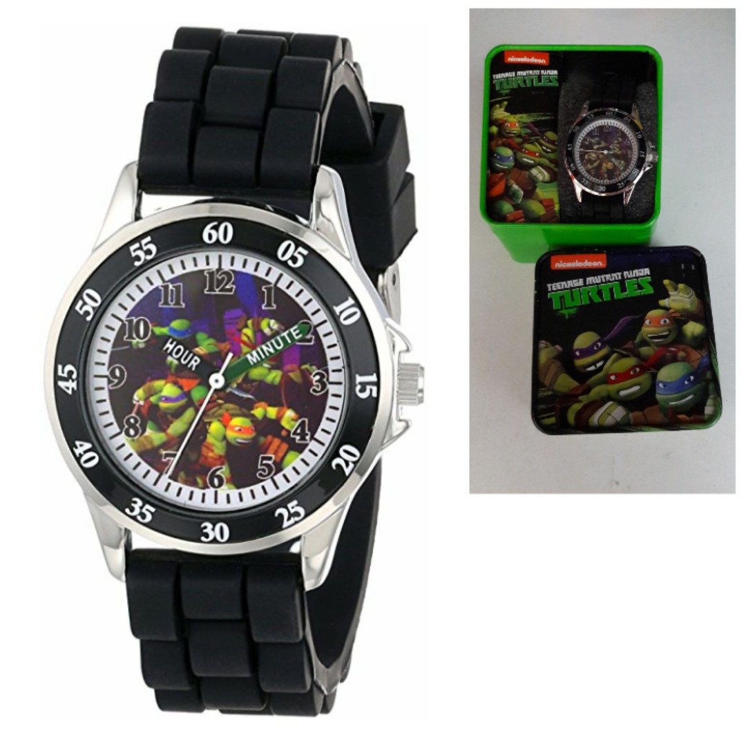 BNIB: Nickelodeon Teenage Mutant Ninja Turtles Kids' Time Teacher Watch ...