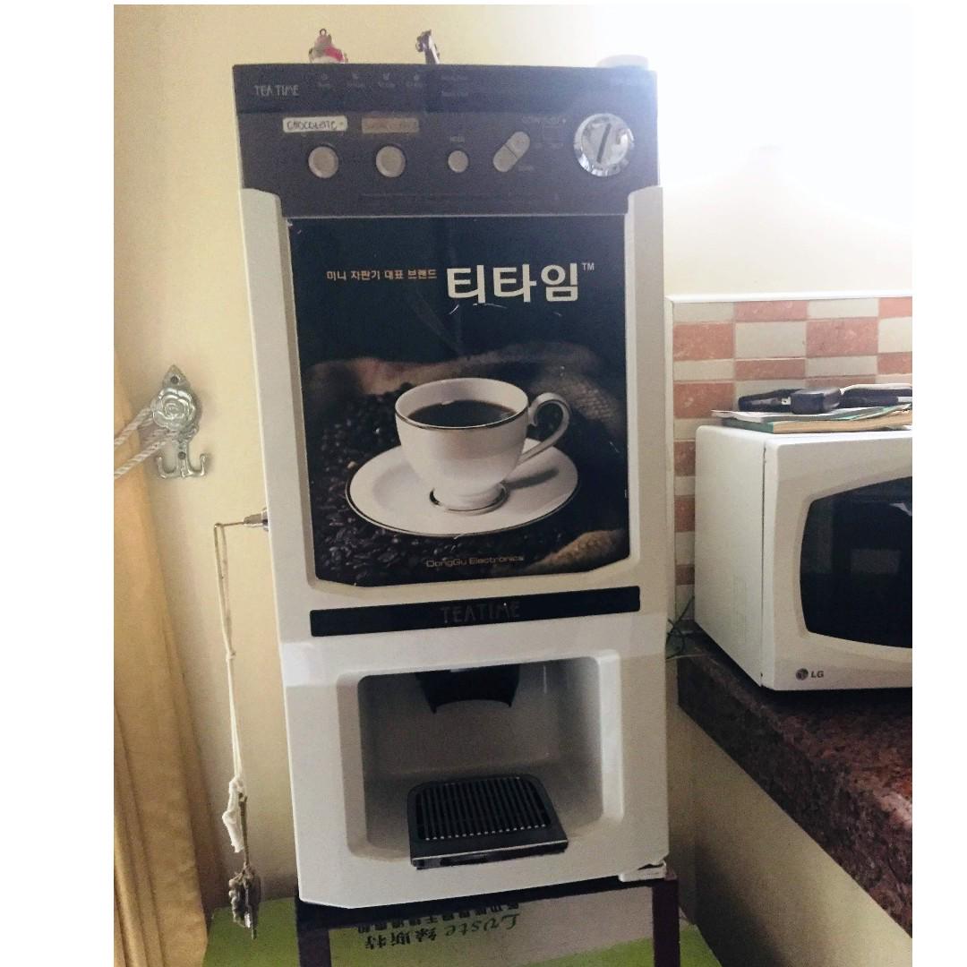 Coffee Vendo Machine with stand, Food & Drinks, Beverages on Carousell