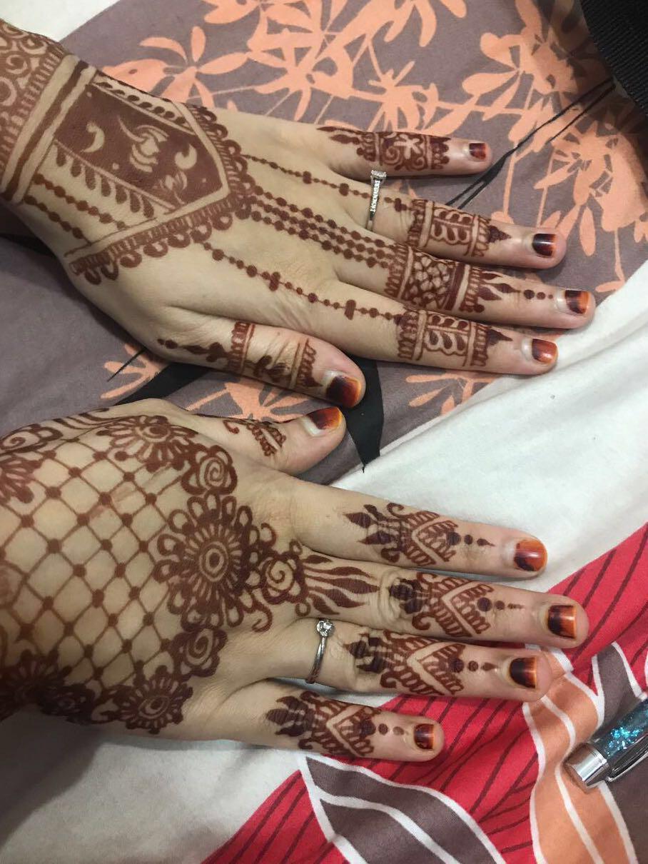 Henna for raya / Eid henna, Women's Fashion, Dresses & Sets ...