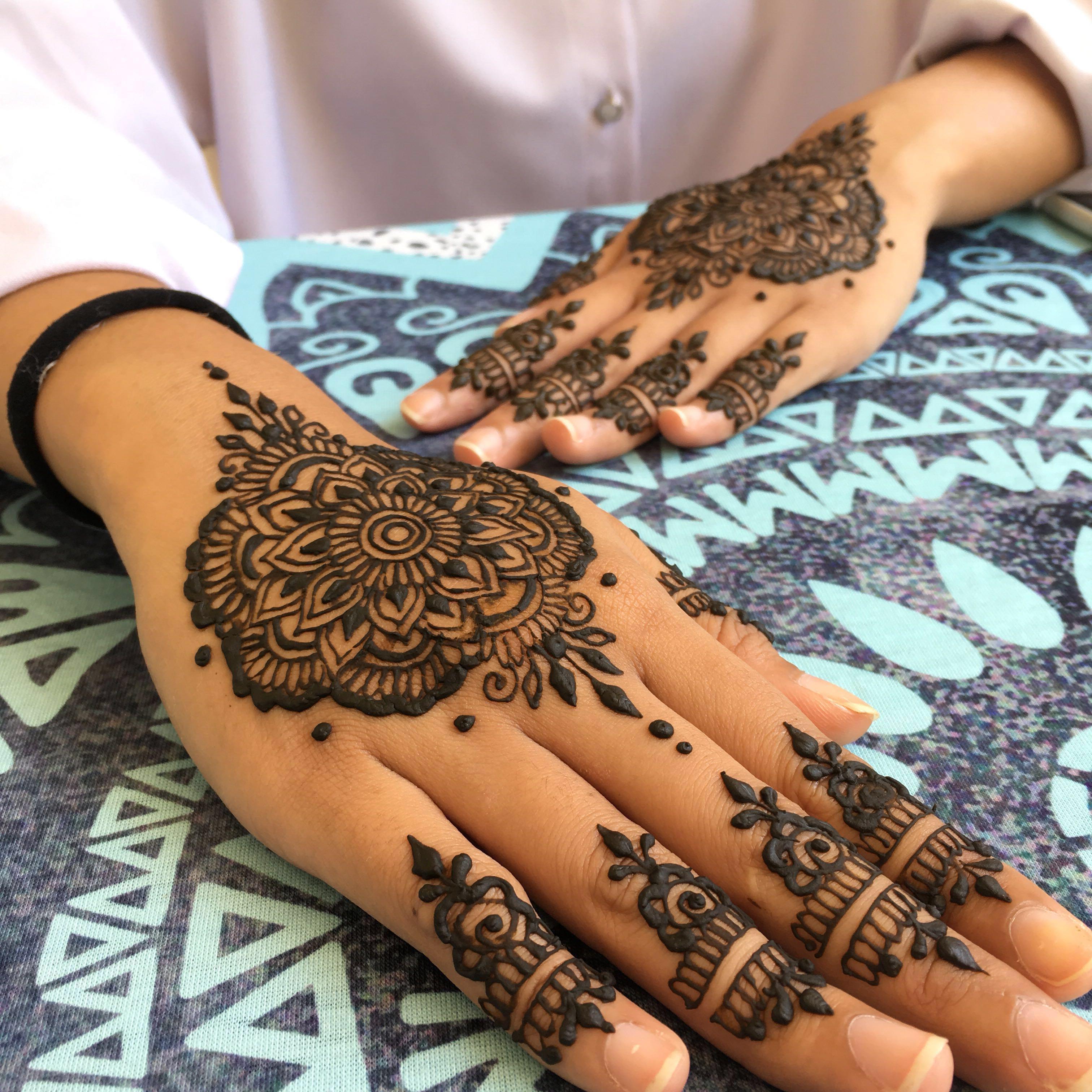Henna for raya / Eid henna, Women's Fashion, Dresses & Sets ...