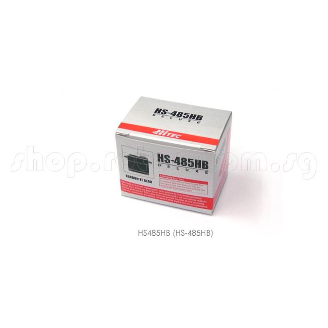 Hitec HS-485HB Deluxe Analog Servo Motor (Karbonite Gear) Torque at 4.8 ...
