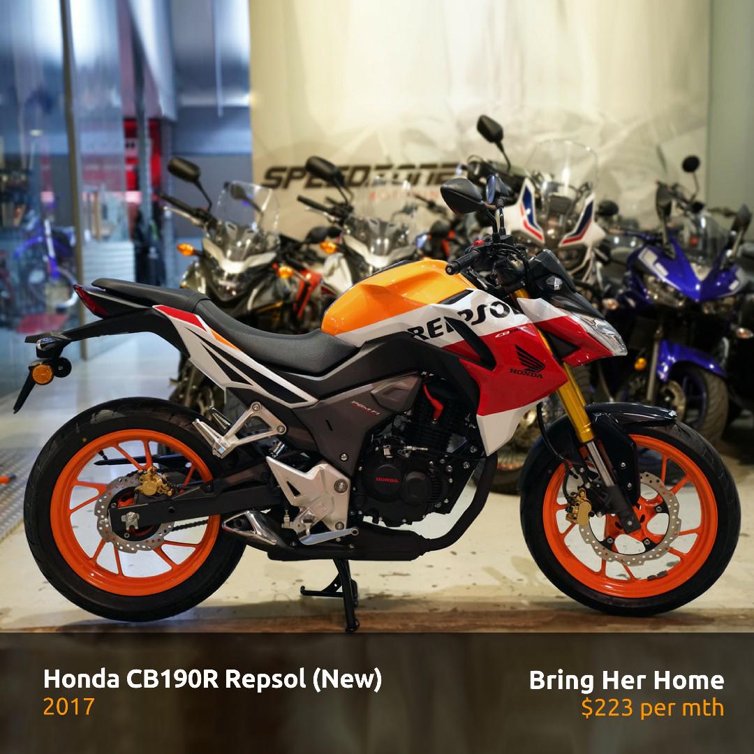 Honda CB190R Repsol 2017 (New), Motorcycles, Motorcycles for Sale ...