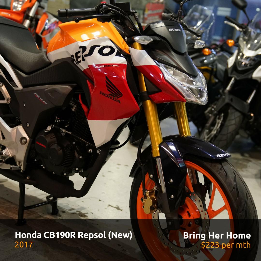 Honda CB190R Repsol 2017 (New), Motorcycles, Motorcycles for Sale ...