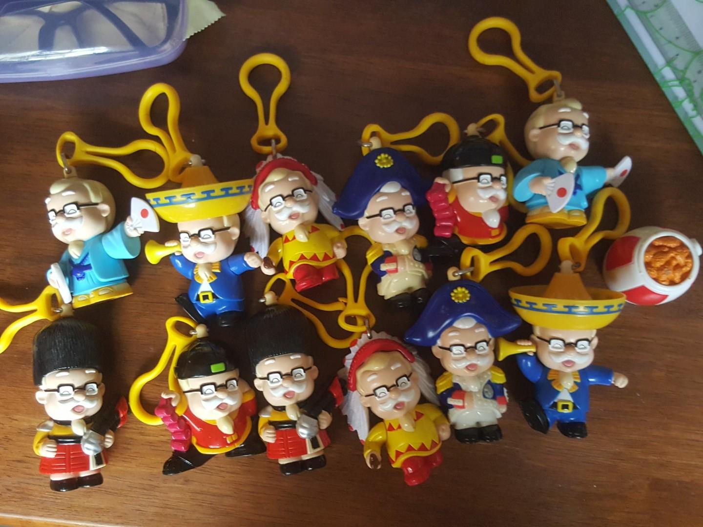 KFC keychains, Hobbies & Toys, Toys & Games on Carousell