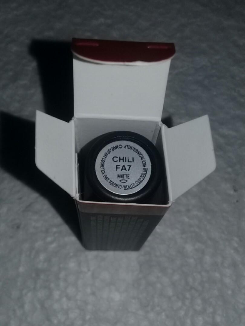 Mac Chili Lipstick (Authentic), Beauty & Personal Care, Face, Makeup on ...