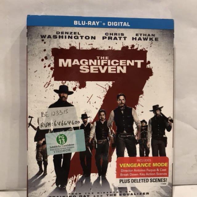 MAGNIFICENT SEVEN BLU RAY, Hobbies & Toys, Music & Media, CDs & DVDs on ...