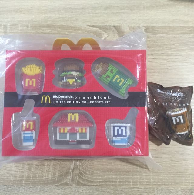 McDonald's Nanoblock Full Set, Hobbies & Toys, Toys & Games on Carousell