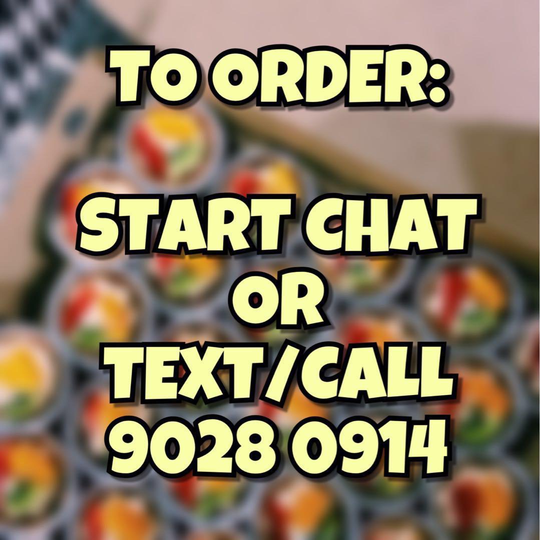 MINI FRUIT TARTS PRE-ORDER FOR HARI RAYA (Muslim-Owned), Food & Drinks ...