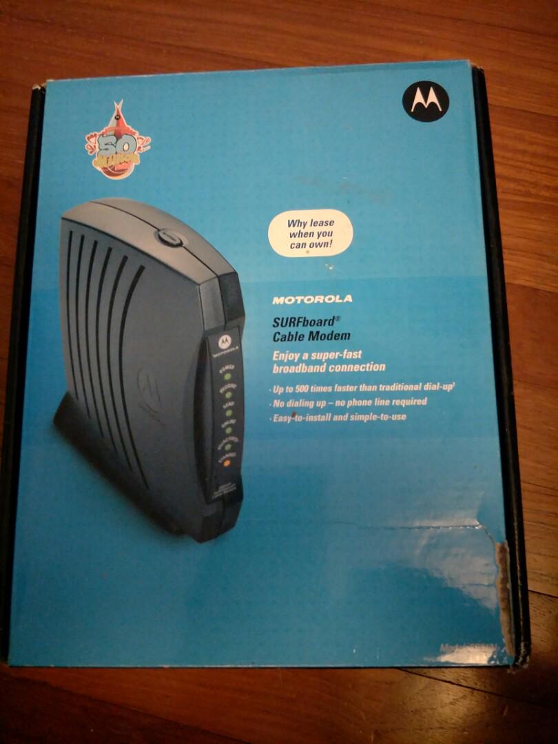 Motorola modem, Computers & Tech, Parts & Accessories, Networking on ...
