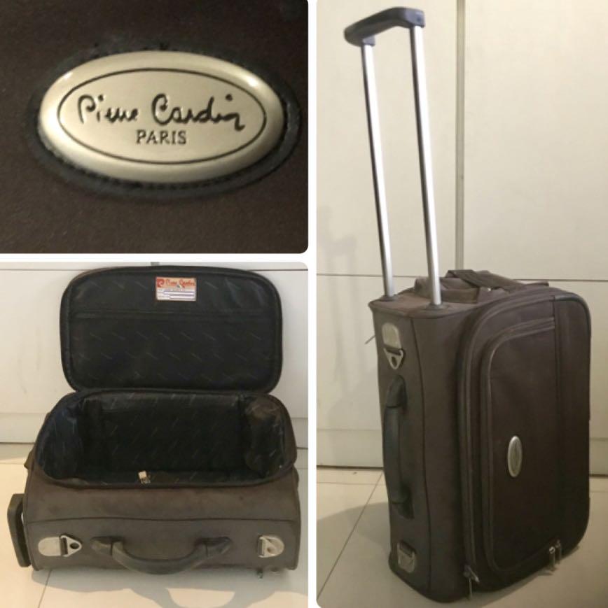 Pierre Cardin Paris Wheeled Cabin size luggage, Hobbies & Toys, Travel ...