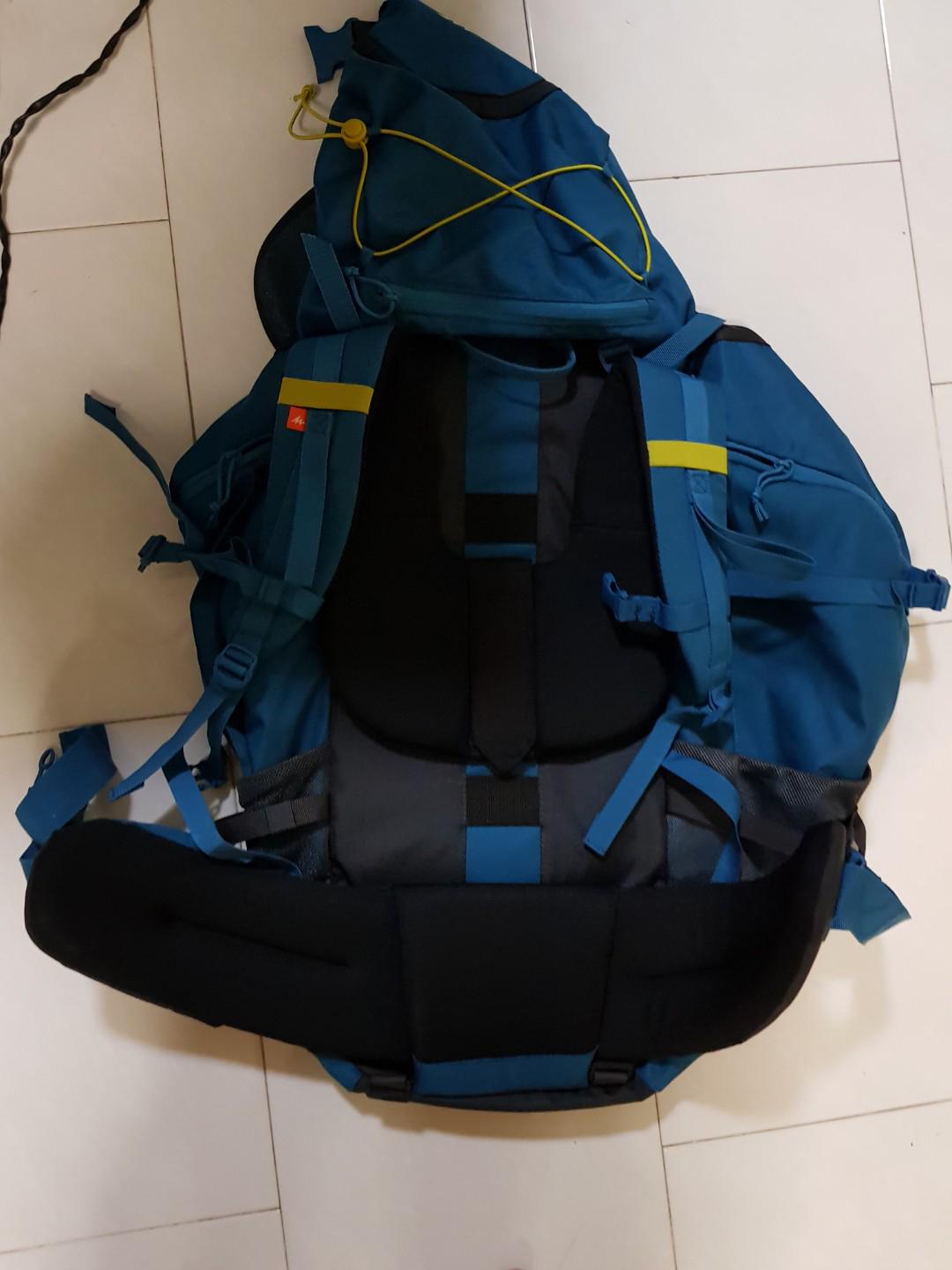 Quechua Forclaz 60L Hiking Backpack, Sports Equipment, Hiking & Camping ...