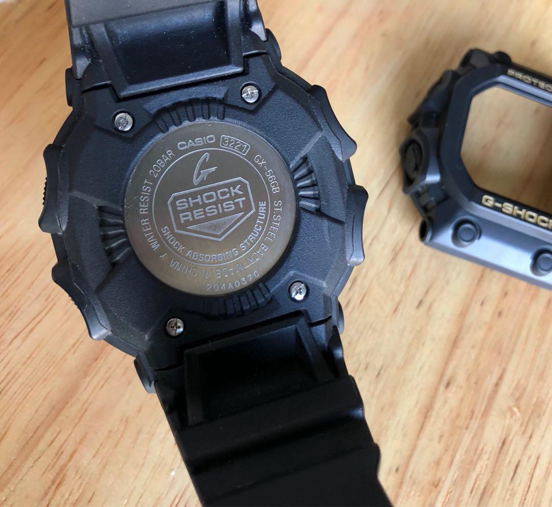 Rare G-shock King GX56-GB ‘Gangsta’, Mobile Phones & Gadgets, Wearables ...